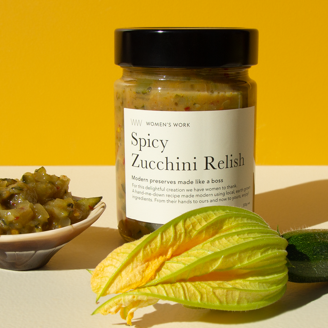Spicy Zucchini Relish – Grande | Zesty Garden Condiment | Women’s Work ...